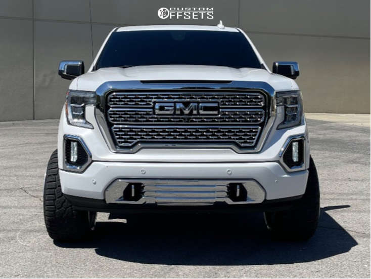 2019 GMC Sierra 1500 with 24x14 -76 JTX Forged Revolt and 33/12.5R24 ...