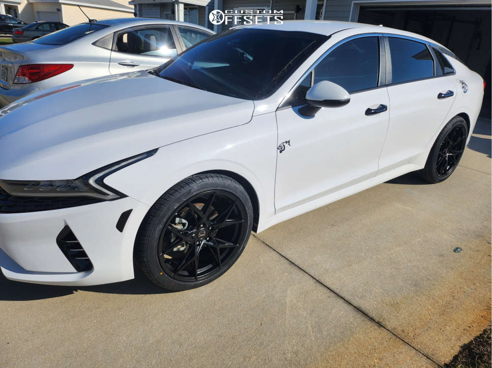 2024 Kia K5 with 20x8.5 38 Defy D11 and 245/40R20 Vercelli Strada Ii ...