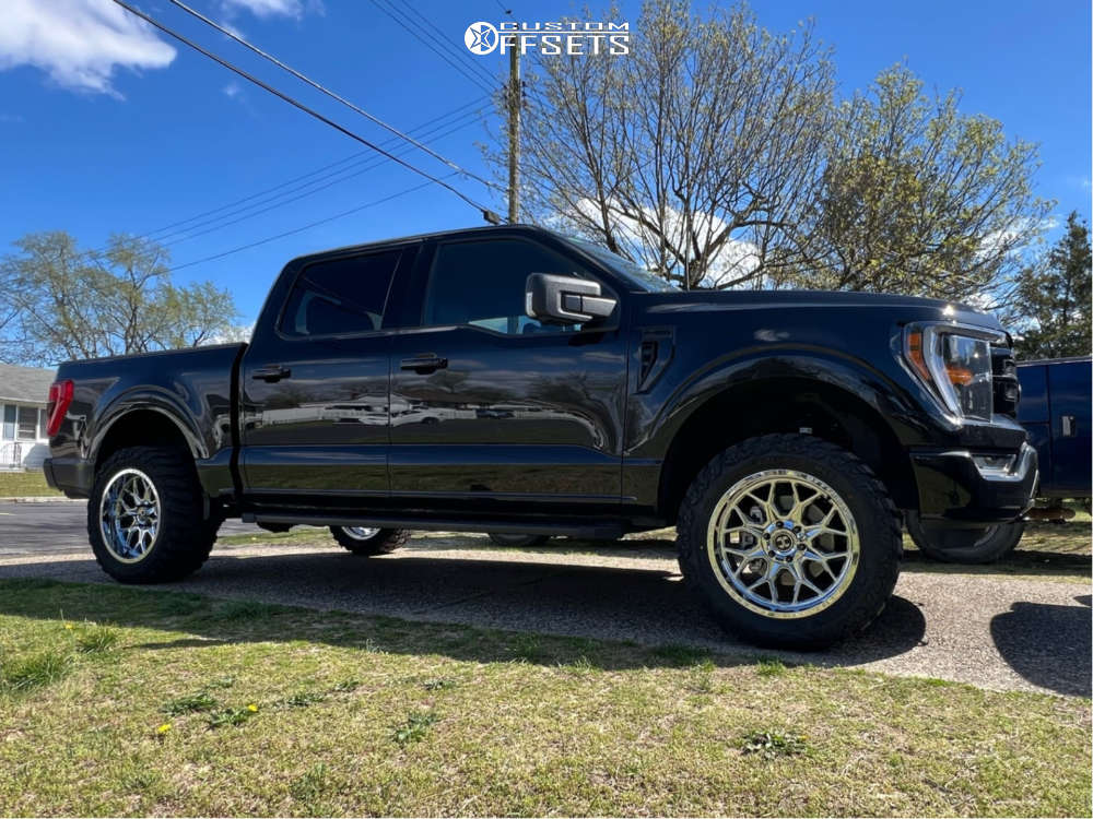 2023 Ford F-150 with 20x10 -19 Hardcore Offroad Hc104 and 33/12.5R20 ...