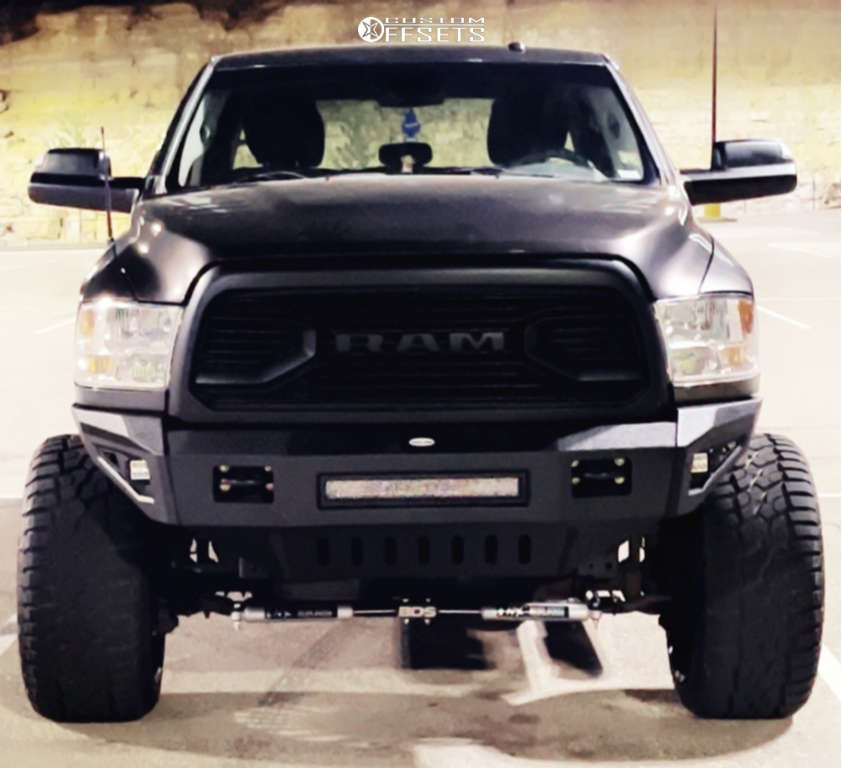 2015 Ram 2500 with 24x14 -76 XF Offroad Xf-237 and 35/13.5R24 RBP ...