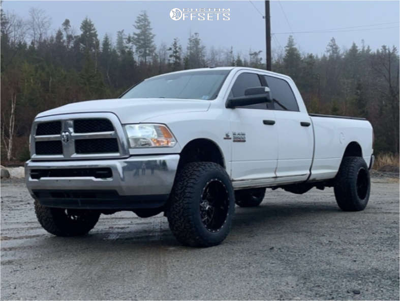 2015 Ram 3500 with 20x12 -51 Vision Brawl and 35/12.5R20 BFGoodrich All ...