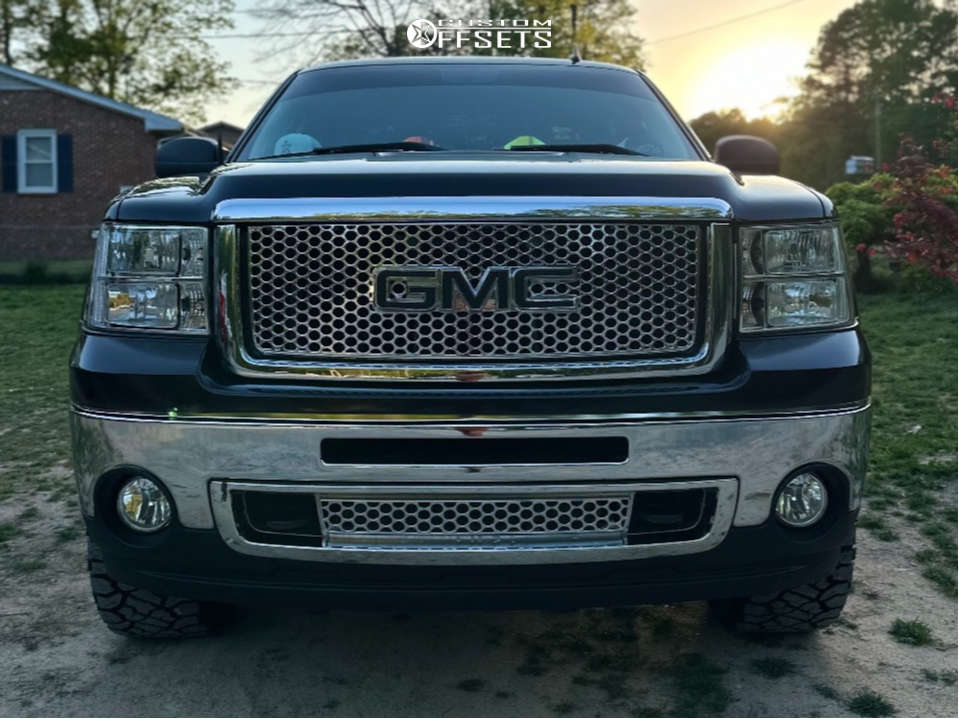 2012 GMC Sierra 1500 with 20x9 24 OE Performance 176 and 33/12.5R20 ...