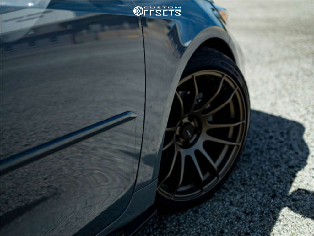 2022 Toyota Corolla with 18x9.5 38 AVID1 Av20 and 235/40R18 Nitto Neo ...