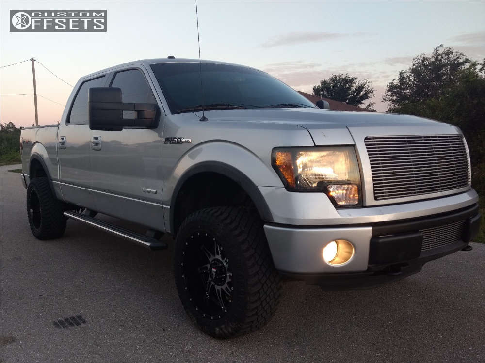 2011 Ford F-150 with 20x10 -24 American Truxx Vortex and 33/12.5R20 ...