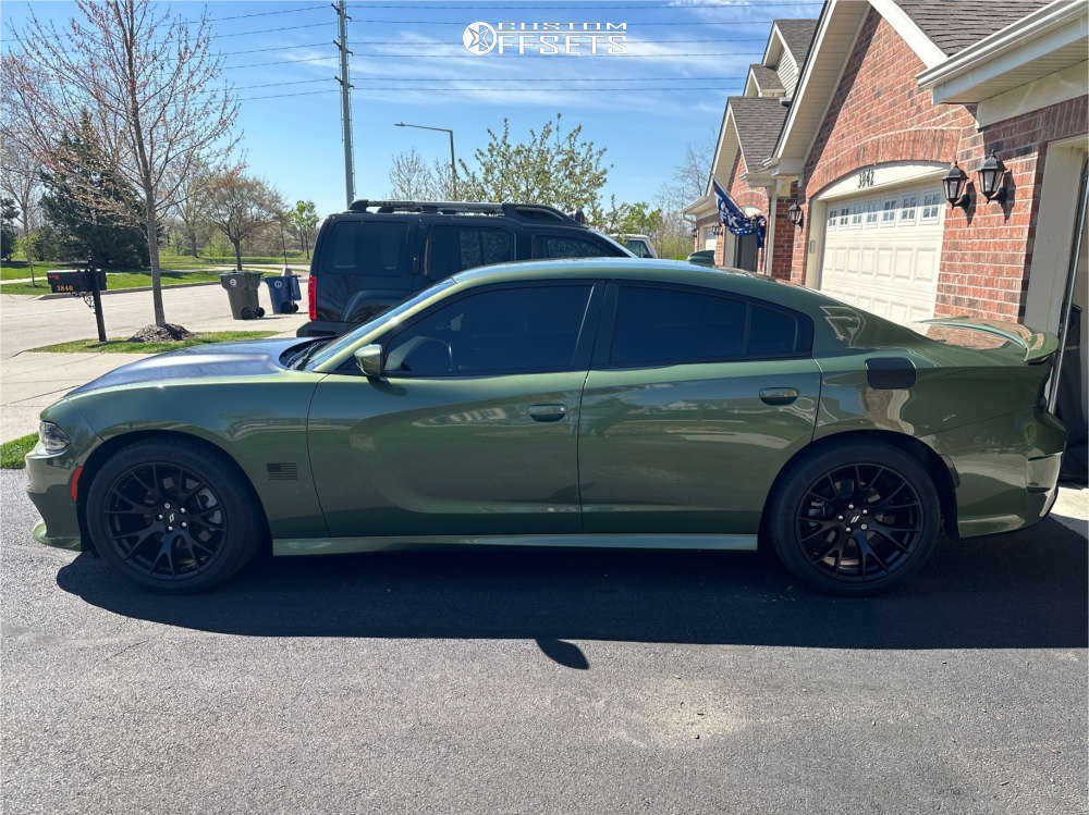 2021 Dodge Charger with 20x9.5 15 Factory Reproductions Fr70 and 275 ...