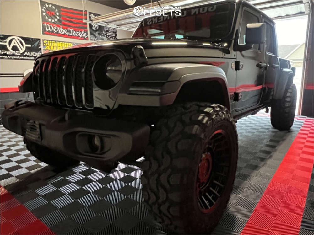 2020 Jeep Gladiator with 20x10 -18 Fuel Militia and 35/12.5R20 Radar ...