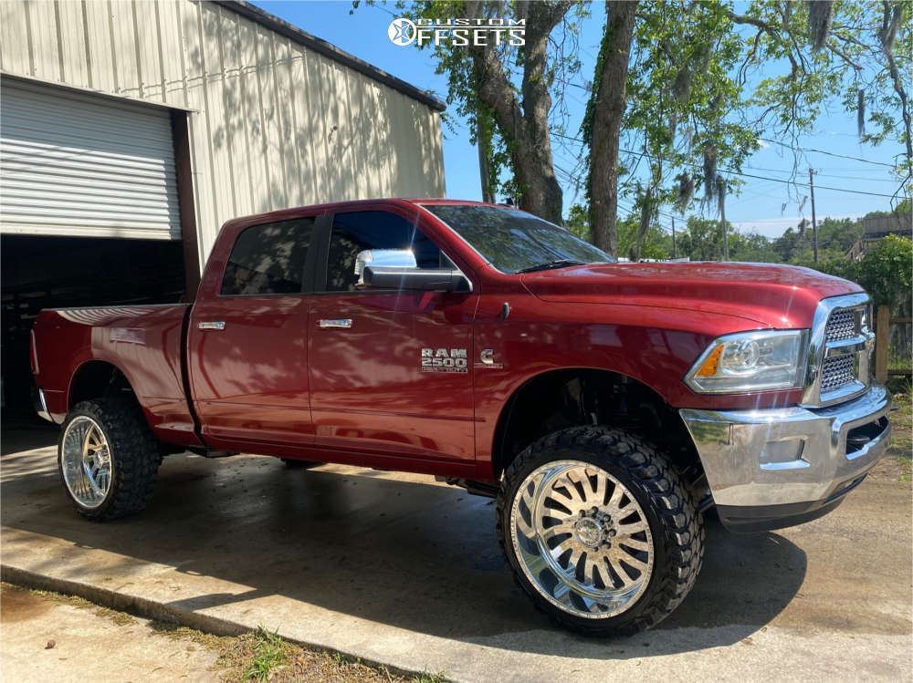 2014 Ram 2500 with 24x12 -40 American Force Octane and 35/12.5R24 ...