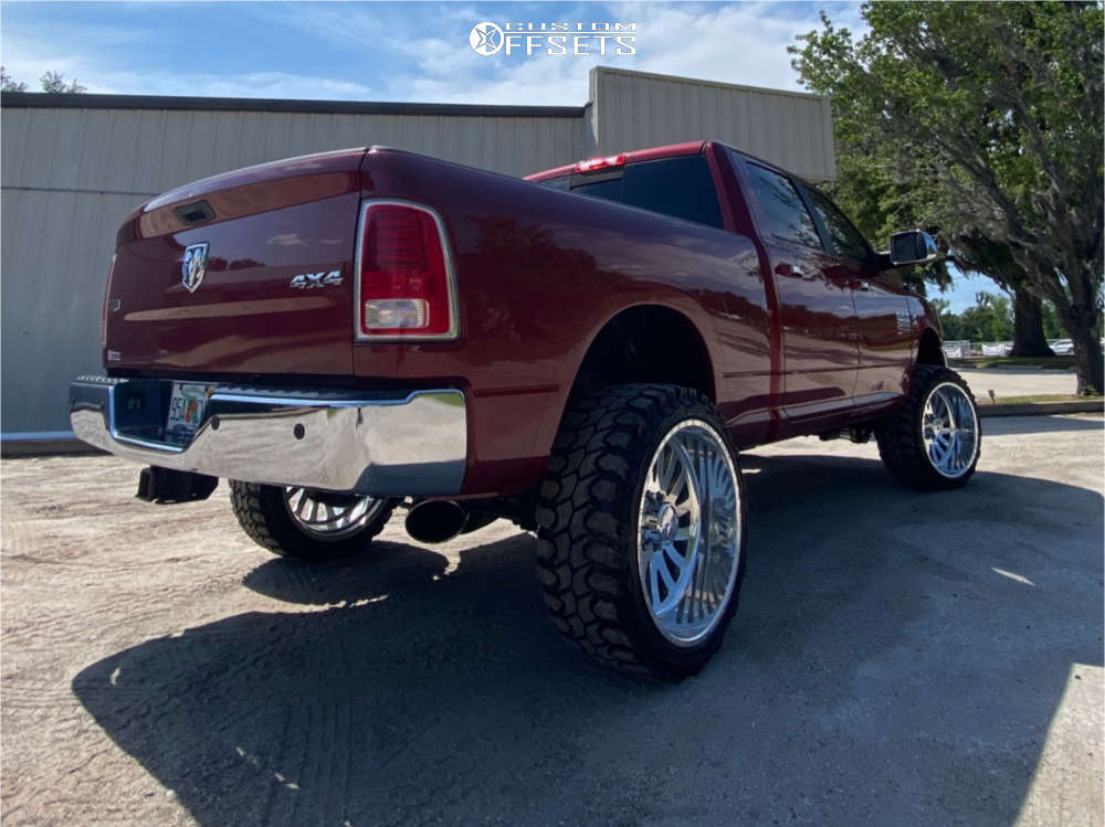 2014 Ram 2500 with 24x12 -40 American Force Octane and 35/12.5R24 ...