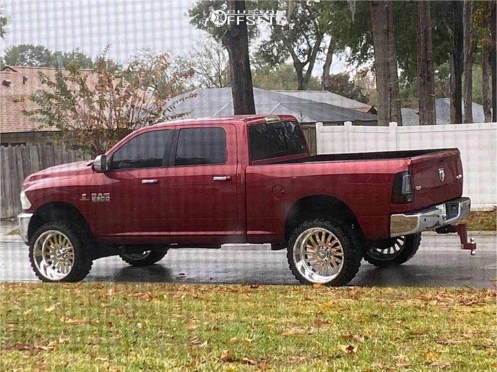 2014 Ram 2500 with 24x12 -40 American Force Octane and 35/12.5R24 ...