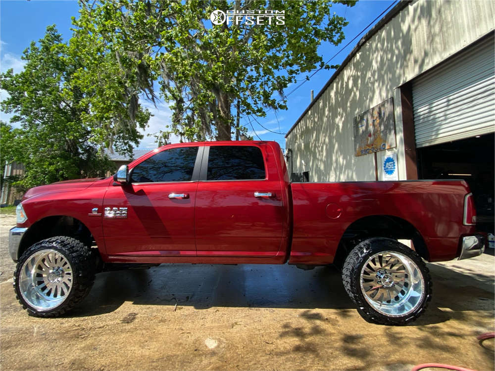 2014 Ram 2500 with 24x12 -40 American Force Octane and 35/12.5R24 ...