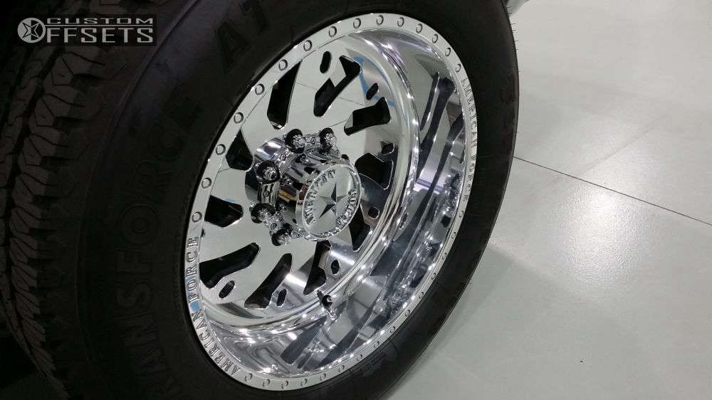 2015 Ram 2500 with 20x10 -24 American Force RAPTOR SS and 285/60R20 ...