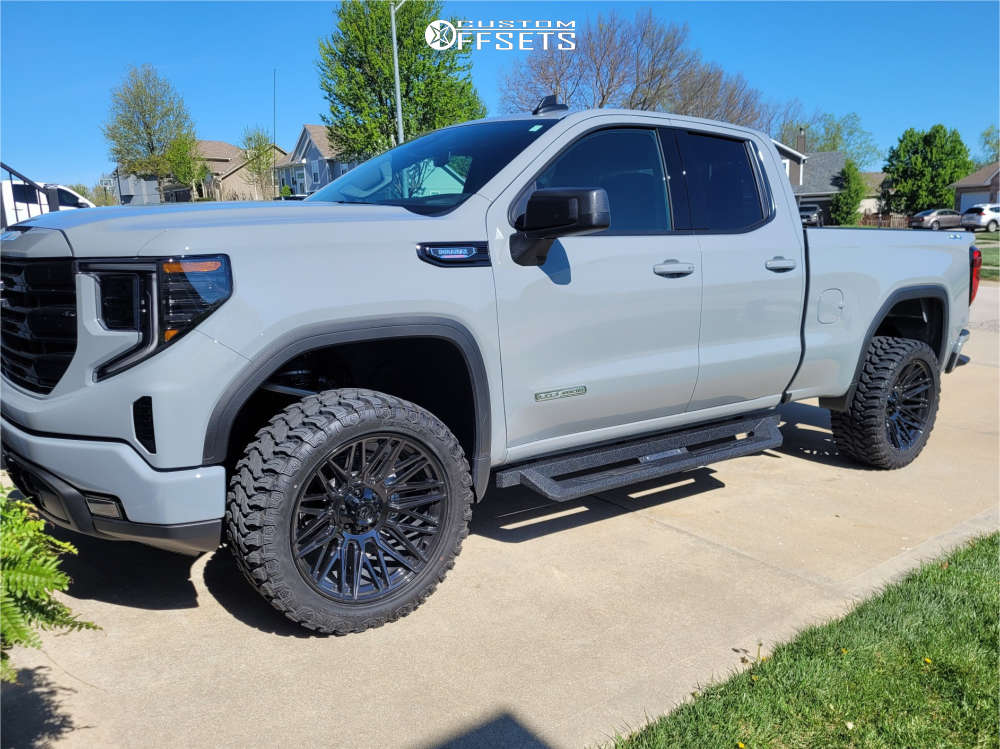 2024 GMC Sierra 1500 with 22x10 -19 Gear Off-Road Edge and 33/12.5R22 ...