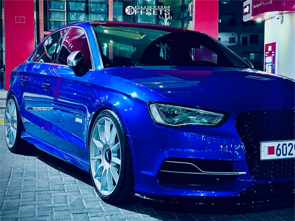2016 Audi S3 with 19x8.5 35 Rotiform Dtm and 245/35R19 Michelin Pilot ...
