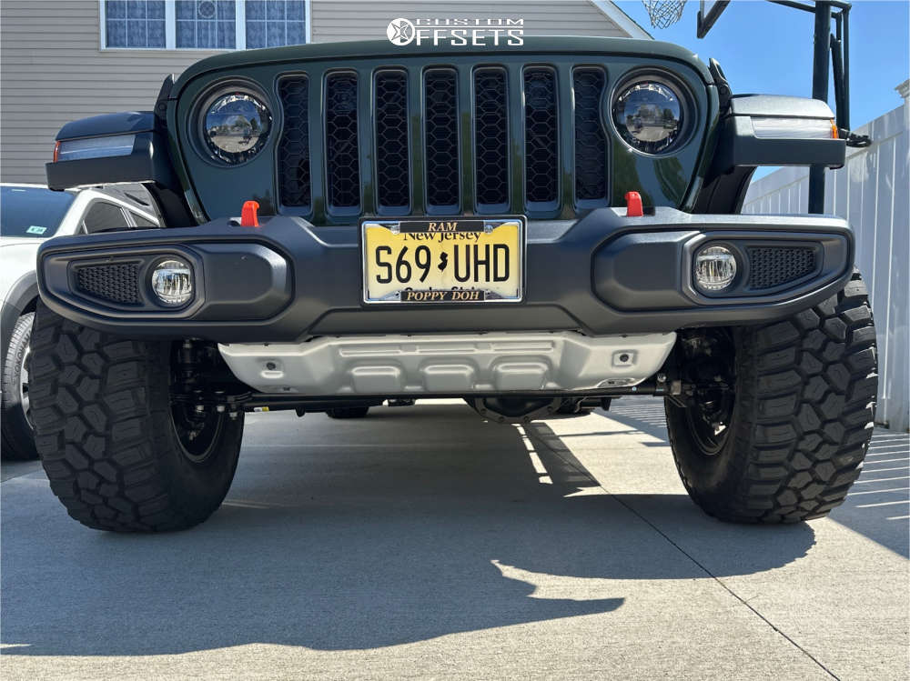 2023 Jeep Gladiator with 17x9 1 Lock Offroad Wheels Lunatic and 35/12 ...