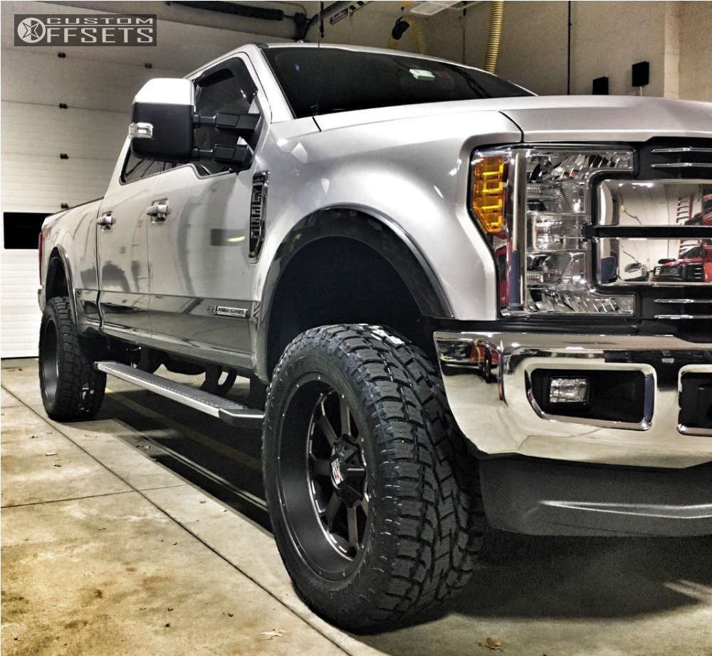 2017 Ford F-250 Super Duty with 22x10 -18 XD XD825 and 35/12.5R22 Toyo ...