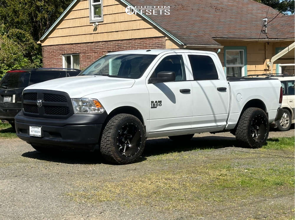 2023 Ram 1500 Classic with 20x12 -51 Vision Spyder and 33/12.5R20 AMP ...