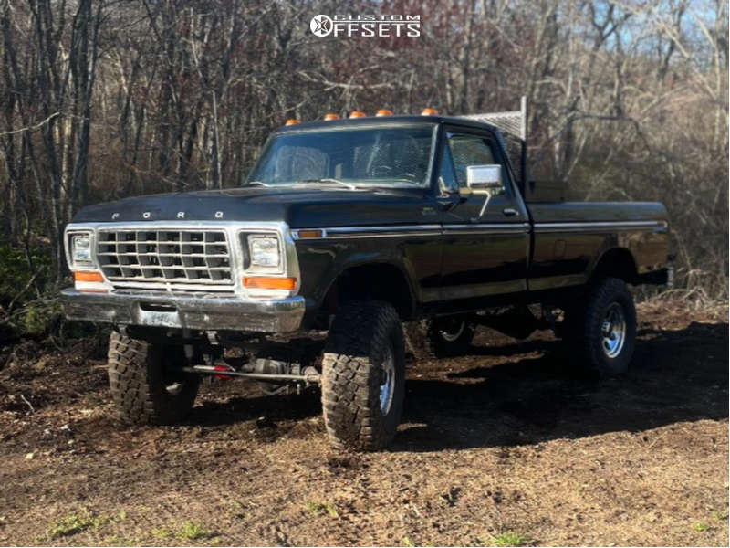 1979 Ford F-250 with 17x9 0 Mickey Thompson Classic Iii and 37/13.5R17 ...