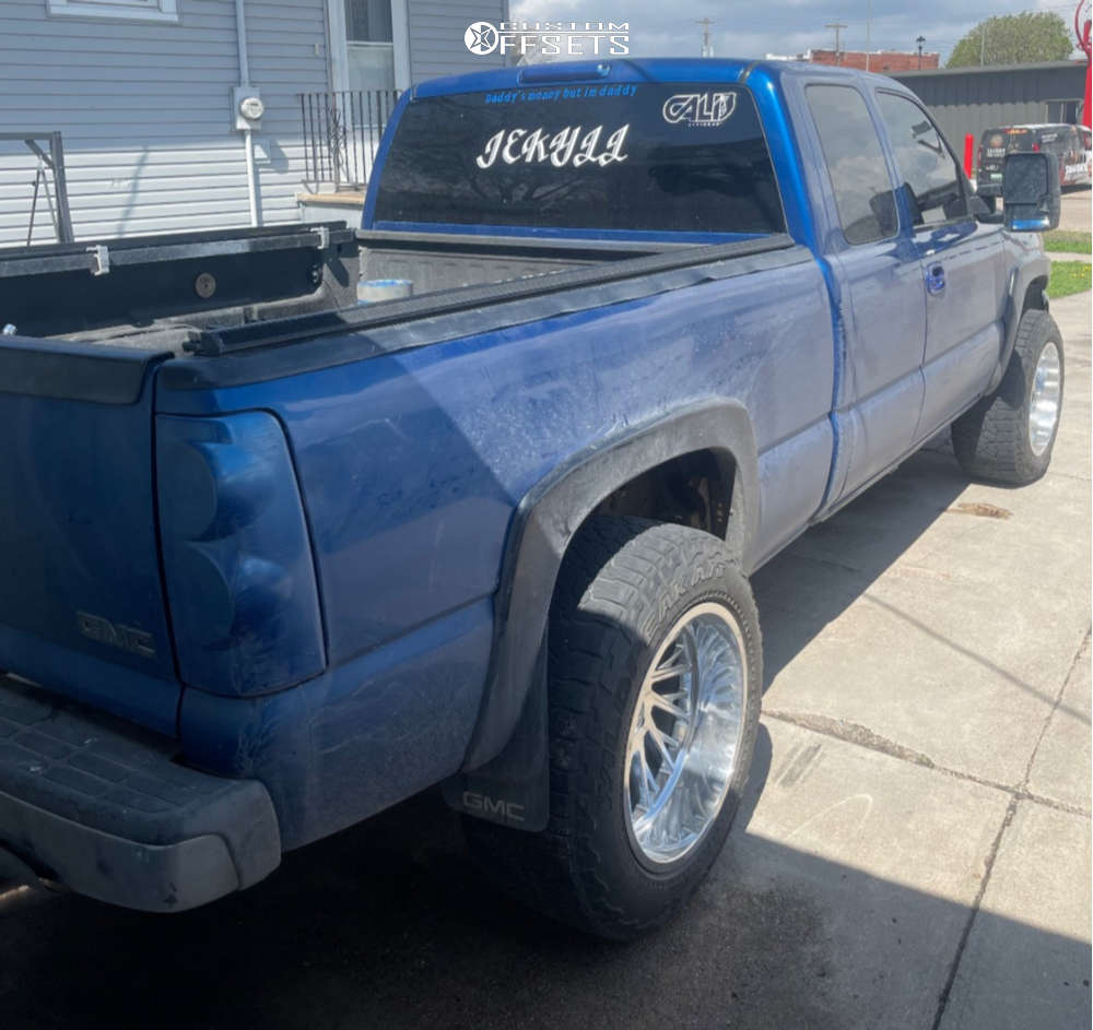 2003 GMC Sierra 1500 with 20x12 -51 Cali Offroad Purge and 285/60R20 ...