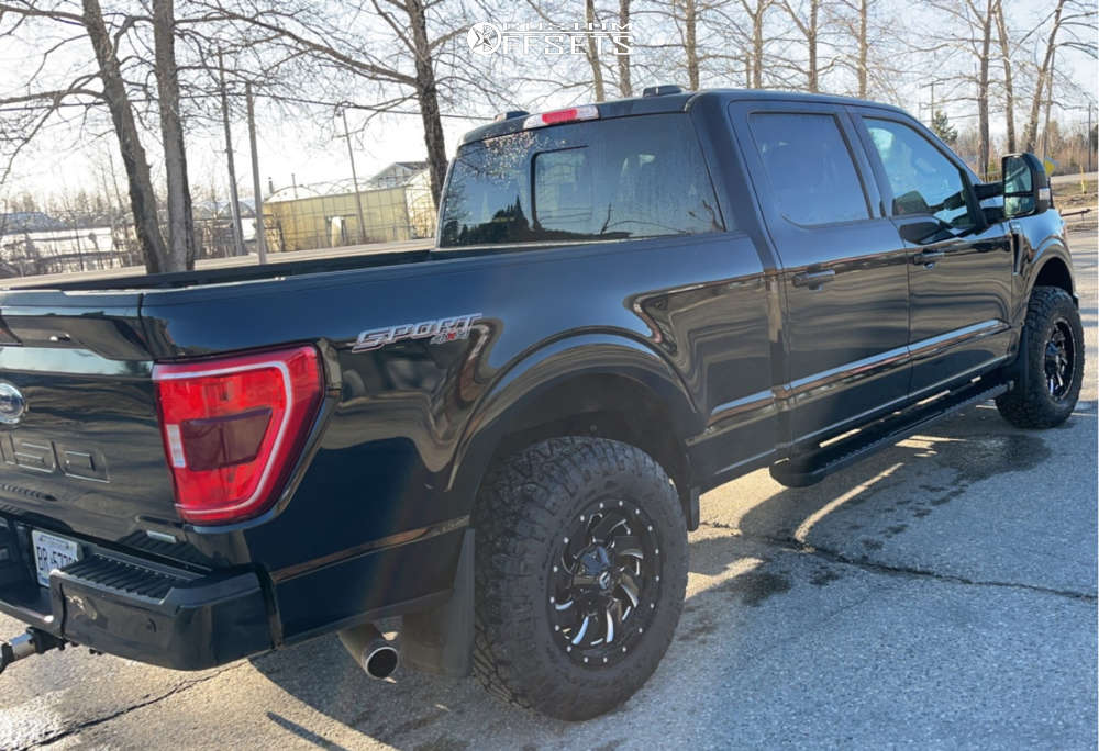 2022 Ford F-150 with 18x9 1 Fuel Cleaver and 285/70R18 Nitto Ridge ...