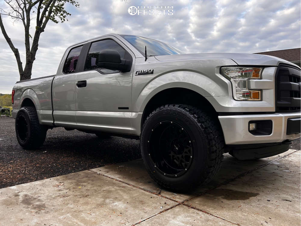 2015 Ford F-150 with 20x12 -51 Vision Rocker 412 and 35/12.5R20 ...