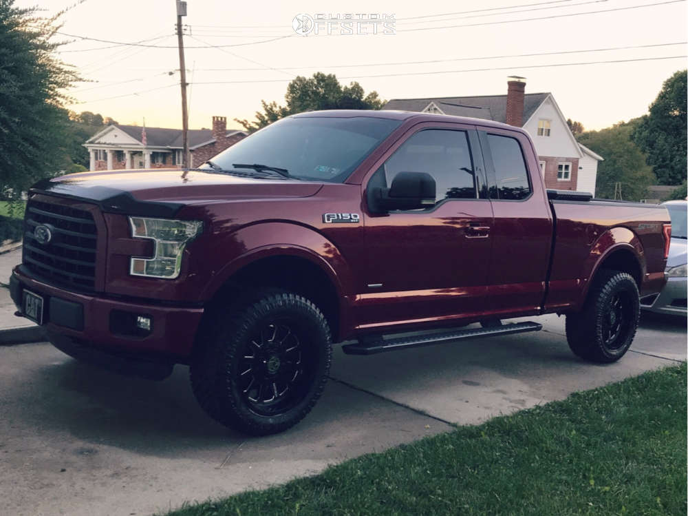 2015 Ford F-150 with 20x10 -24 Anthem Off-Road Intimidator and 33/12 ...