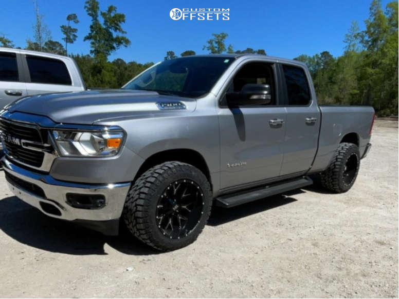 2020 Ram 1500 with 20x12 -44 Hardrock Affliction and 33/12.5R20 ...