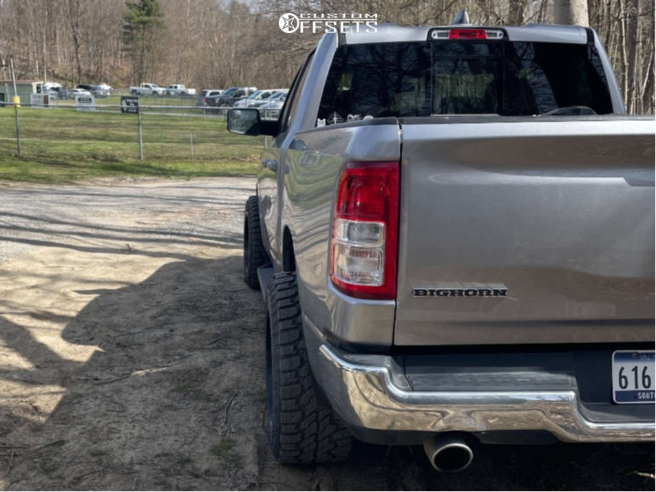 2020 Ram 1500 with 20x12 -44 Hardrock Affliction and 33/12.5R20 ...