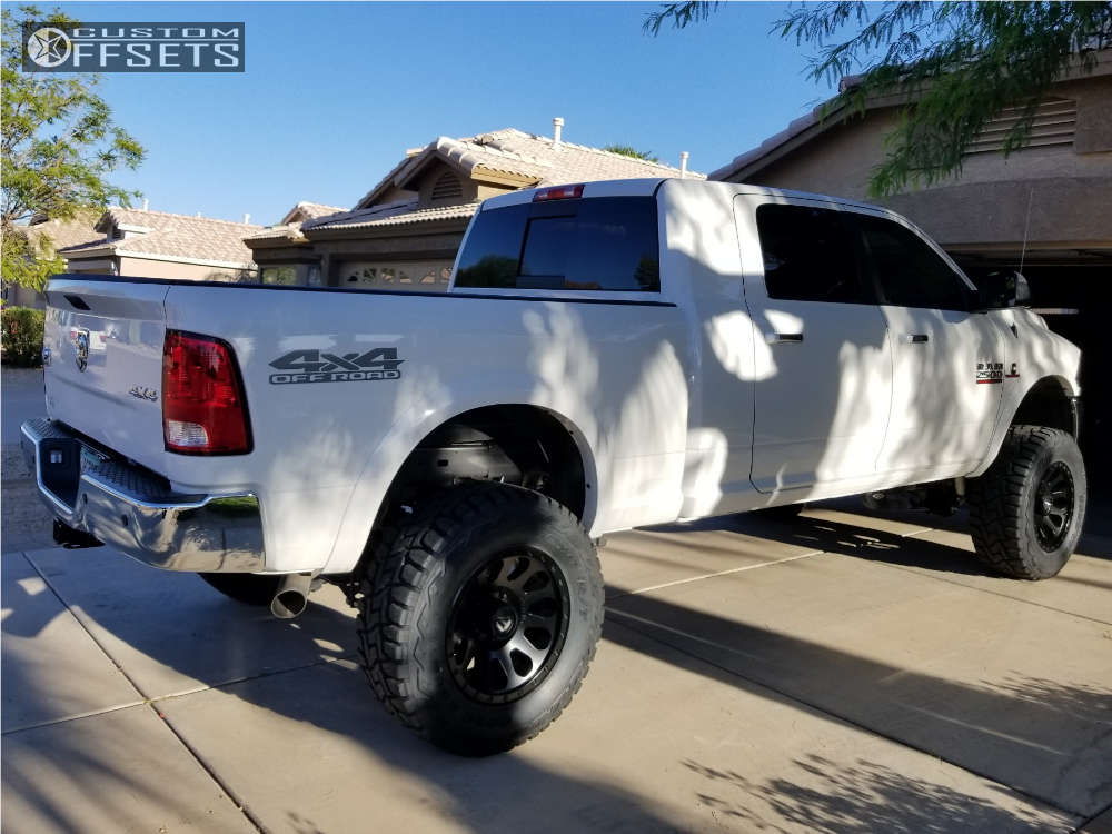 2017 Ram 2500 with 20x10 -18 Fuel Vector and 37/13.5R20 Toyo Tires Open ...