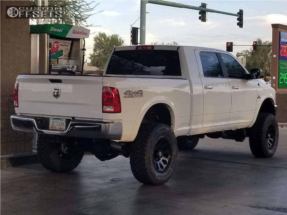 2017 Ram 2500 with 20x10 -18 Fuel Vector and 37/13.5R20 Toyo Tires Open ...