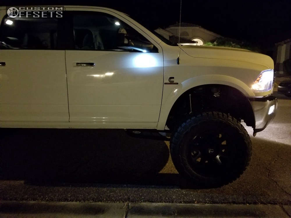 2017 Ram 2500 with 20x10 -18 Fuel Vector and 37/13.5R20 Toyo Tires Open ...