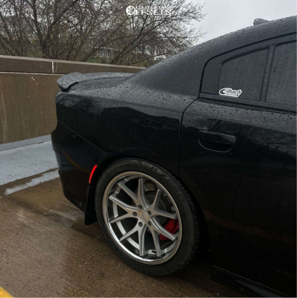 2019 Dodge Charger with 20x9 15 Ferrada Fr2 and 245/45R20 Pirelli PZERO ...