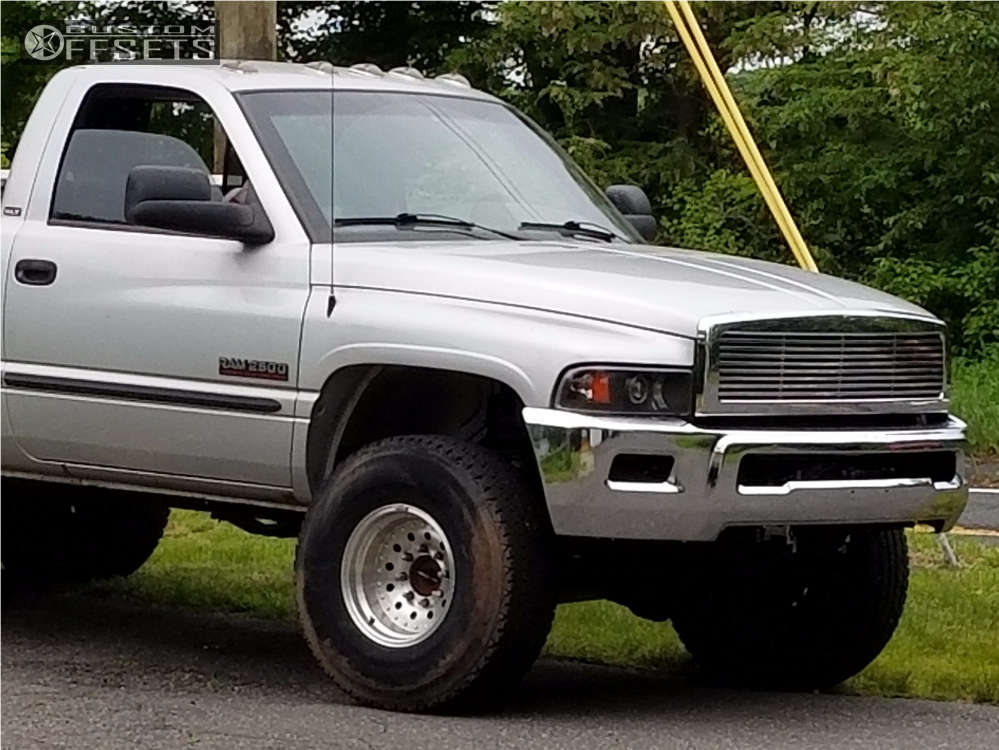 2001 Dodge Ram 2500 with 16x10 -25 American Racing Outlaw Ii and 35/12 ...
