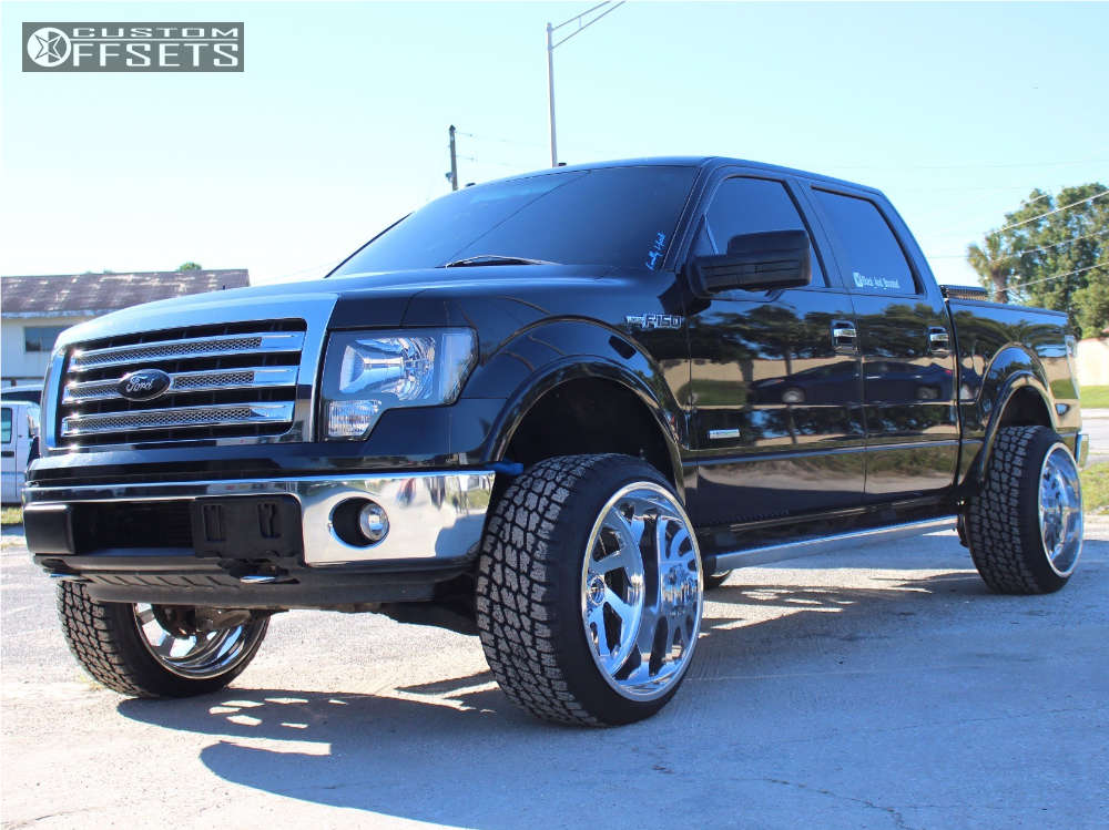 2013 Ford F-150 with 24x14 -76 Fuel Forged Ffc39 and 305/35R24 Nitto ...