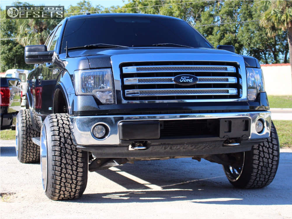 2013 Ford F-150 with 24x14 -76 Fuel Forged Ffc39 and 305/35R24 Nitto ...
