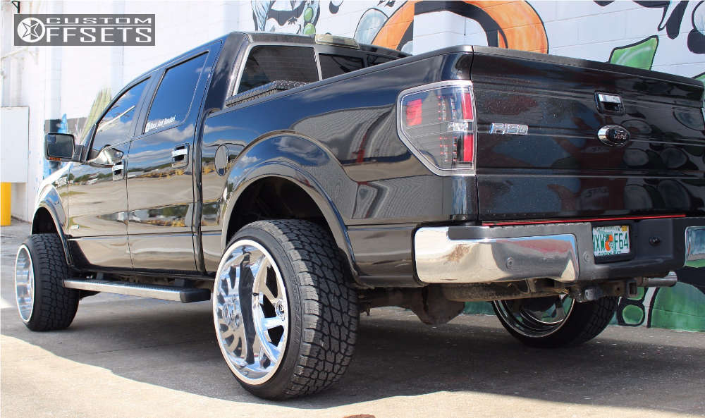 2013 Ford F-150 with 24x14 -76 Fuel Forged Ffc39 and 305/35R24 Nitto ...