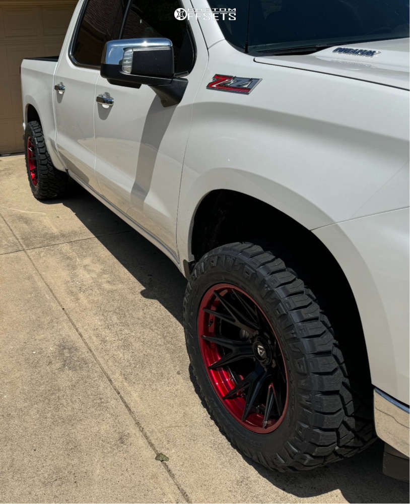 2023 Chevrolet Silverado 1500 with 20x10 -18 Fuel Catalyst and 33/12 ...