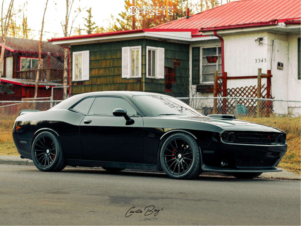 2021 Dodge Challenger with 20x9 20 Asanti Black Abl-14 and 275/40R20 ...