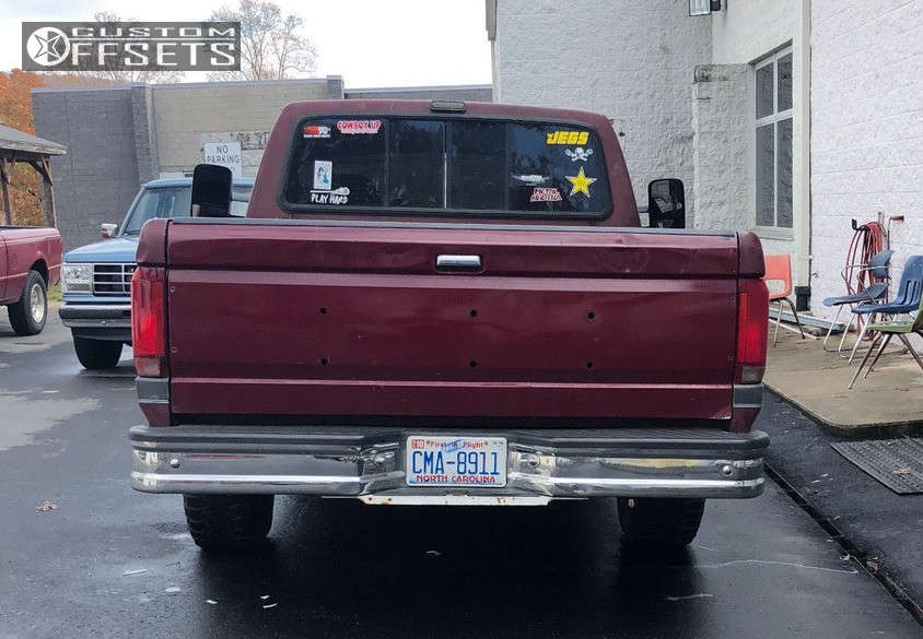 1992 Ford F-150 with 15x8 -19 American Racing Baja and 31/10.5R15 Mud ...