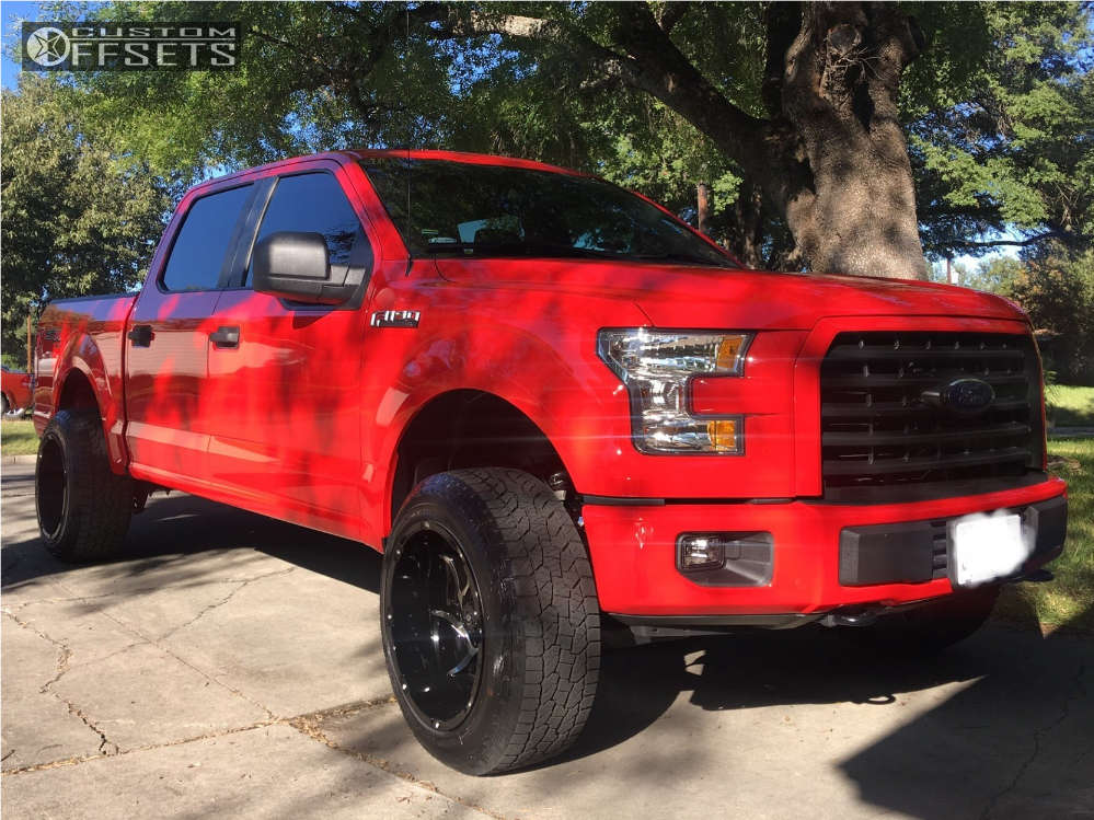 2017 Ford F-150 with 20x12 -51 Vision Prowler and 275/55R20 Hankook ...