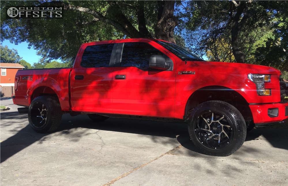 2017 Ford F-150 with 20x12 -51 Vision Prowler and 275/55R20 Hankook ...