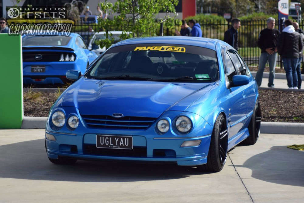 2002 Ford Falcon XR6 with 18x10 20 Concave Concept CC03R and 235/40R18 ...