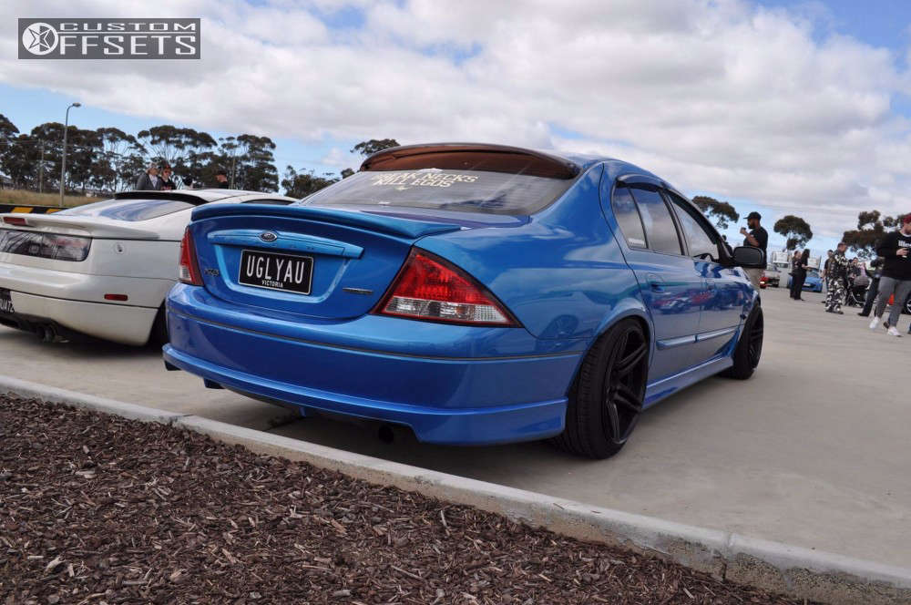 2002 Ford Falcon XR6 with 18x10 20 Concave Concept CC03R and 235/40R18 ...