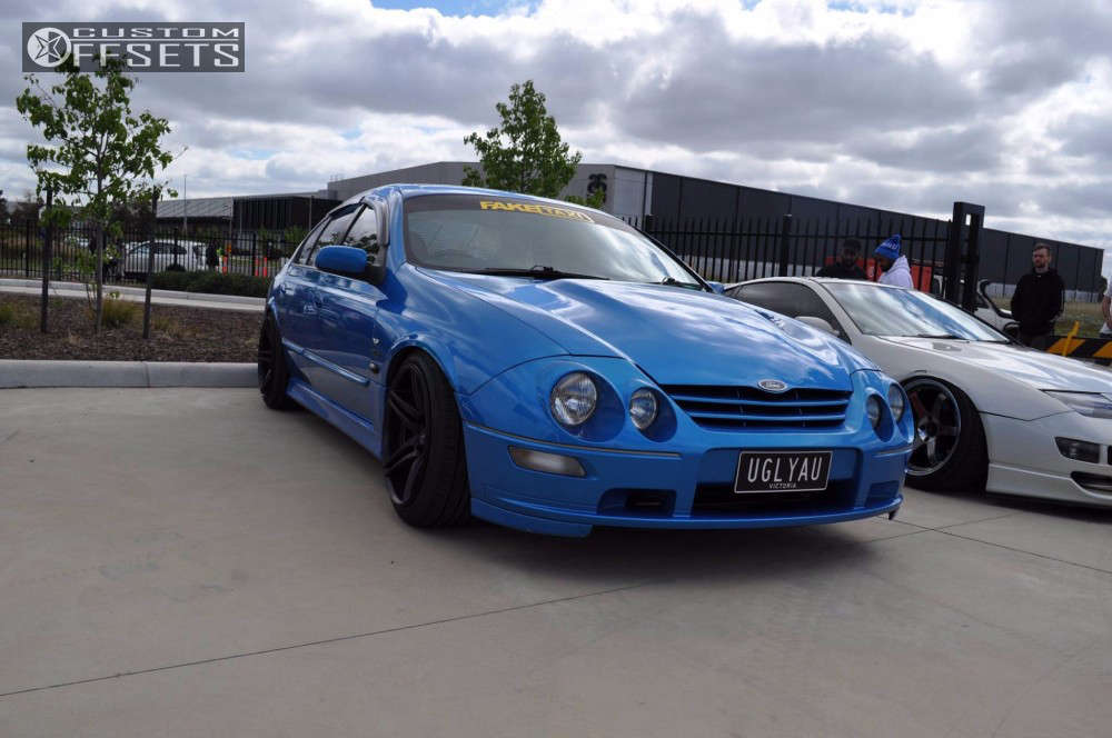 2002 Ford Falcon XR6 with 18x10 20 Concave Concept CC03R and 235/40R18 ...