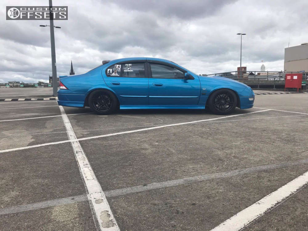 2002 Ford Falcon XR6 with 18x10 20 Concave Concept CC03R and 235/40R18 ...