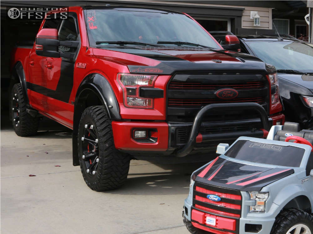 2015 Ford F-150 with 20x9 -12 Ballistic Jester and 35/12.5R20 Atturo ...