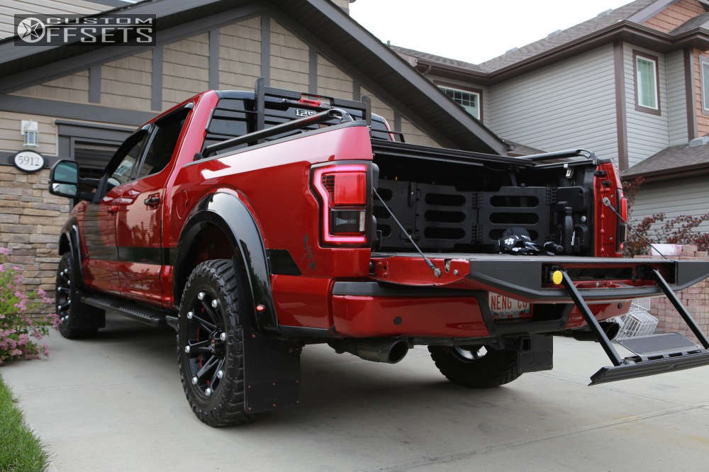 2015 Ford F-150 with 20x9 -12 Ballistic Jester and 35/12.5R20 Atturo ...