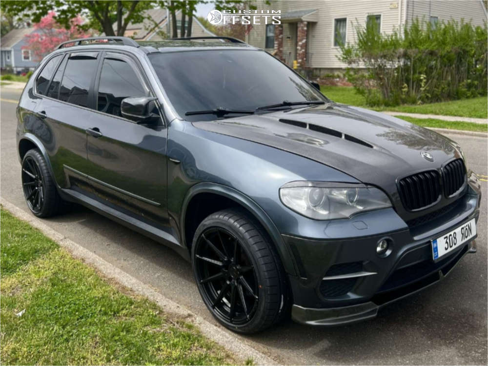 2012 BMW X5 with 20x11 40 Verde Insignia and 285/35R20 Atturo Az850 and ...