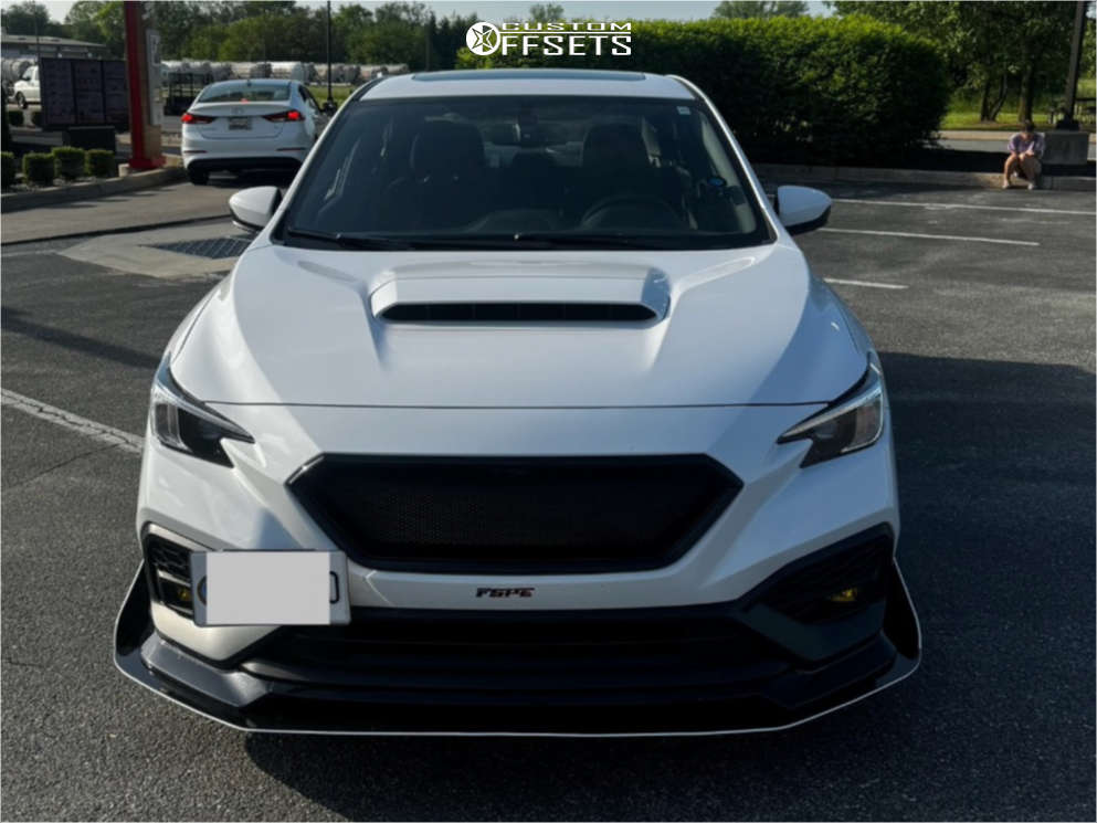 2024 Subaru WRX with 18x9.5 35 Aodhan Ah-x and 225/40R18 Nitto Neo Gen ...