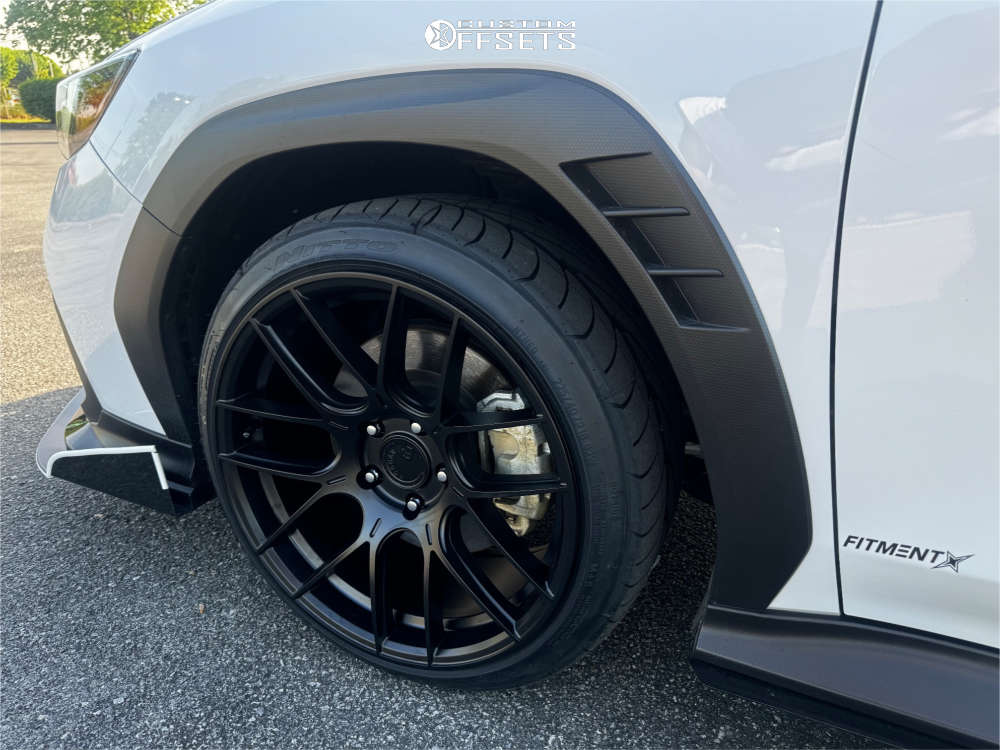 2024 Subaru WRX with 18x9.5 35 Aodhan Ah-x and 225/40R18 Nitto Neo Gen ...