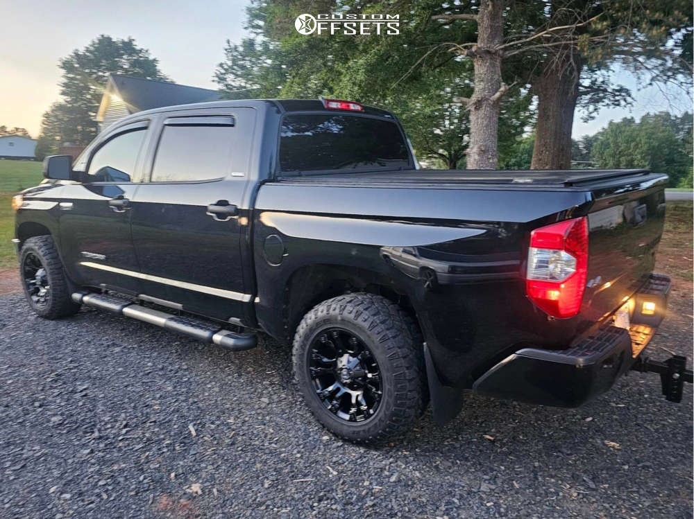 2018 Toyota Tundra with 18x9 20 Fuel Vapor and 275/65R18 Goodyear ...